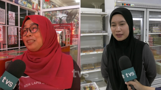 Kek lapis Sarawak turut dihidangkan pada Tahun Baharu Cina - TVS